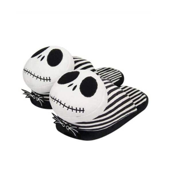 Plush Skull Slippers - GEEKYGET