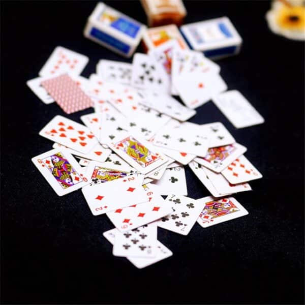 Super Tiny Mini Poker Playing Cards - GEEKYGET