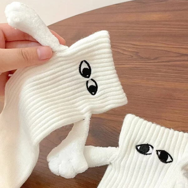 Holding Hands In Love Eyes Socks - GEEKYGET